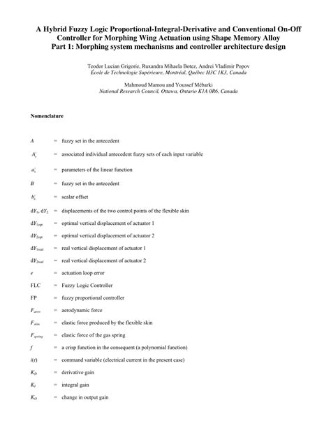 Pdf A Hybrid Fuzzy Logic Proportional Integral Derivative And Conventional On Off Controller