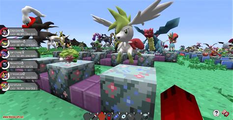 Pixelmon Mod 1165 1122 Pixelmon Reforged Pokémon Inside