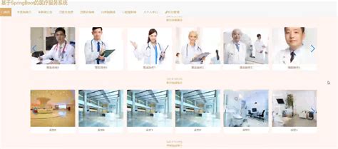 Springboot计算机毕业设计基于的医疗服务系统jzx3w（程序源码数据库调试部署开发环境）带论文文档1万字以上，文末可获取，系统