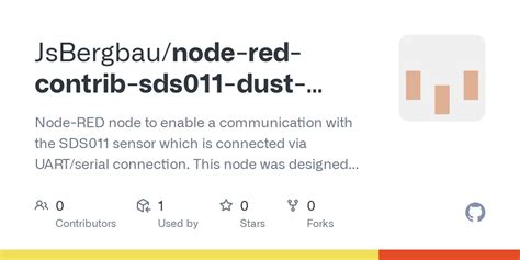 GitHub JsBergbau Node Red Contrib Sds Dust Sensor Node RED Node To Enable A Communication