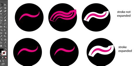 Adobe Illustrator Offsetting Stroke Shows As Flat Instead Of Pointy Graphic Design Stack