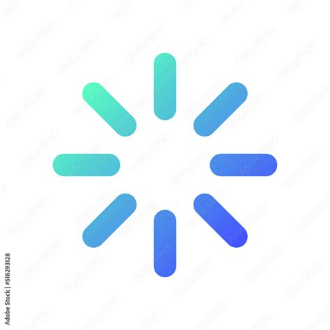Loading Indicator Pixel Perfect Gradient Linear Ui Icon Progress