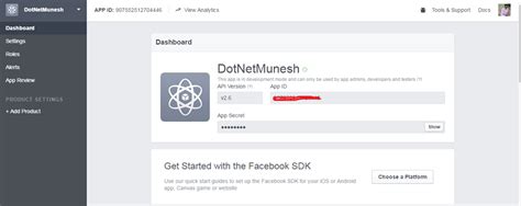 Facebook Authentication For Aspnet Mvc Web Application