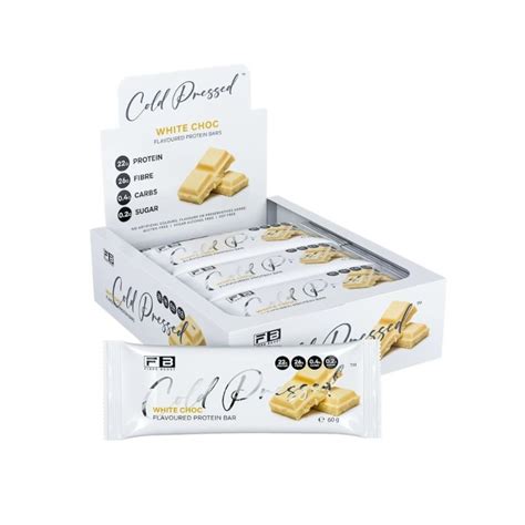 Fibre Boost Cold Pressed Bars Box Of 12 Australian Sports Nutrition