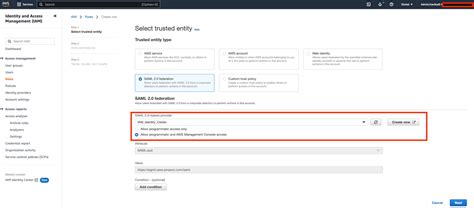 enable federation to amazon quicksight with automatic provisioning of
