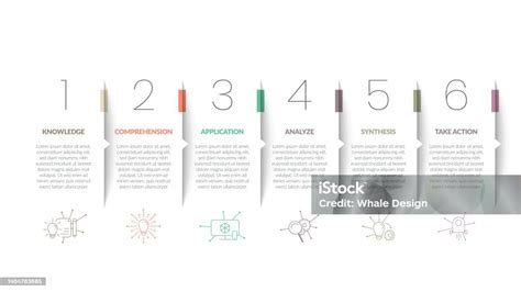 창조적 인 최소한의 비즈니스 인포 그래픽 템플릿 종이 컷 디자인과 배너 또는 슬라이드 프레젠테이션을 위한 6가지 옵션 단계 또는 부품이 포함된 타임라인 프로세스입니다