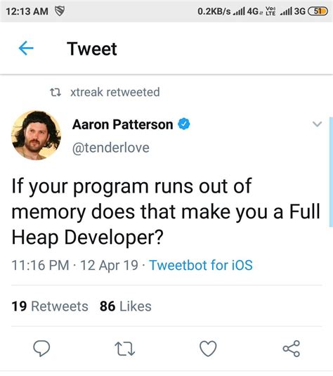 Full Heap Developer Is A Thing Rprogrammerhumor