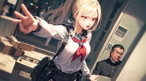 [ai야 소녀를 그려줘] 페이데이 소녀여 은행을 털어라