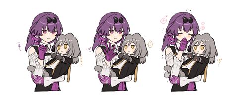 Trailblazer Stelle And Kafka Honkai And More Drawn By Rizu Danbooru