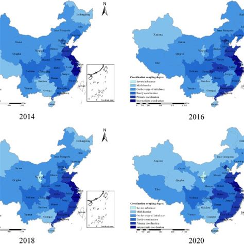The Spatiotemporal Differentiation Of Coupling Coordination Degree Download Scientific Diagram