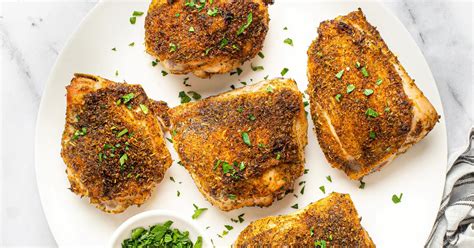 How To Bake Chicken Thighs In The Oven Midwest Foodie