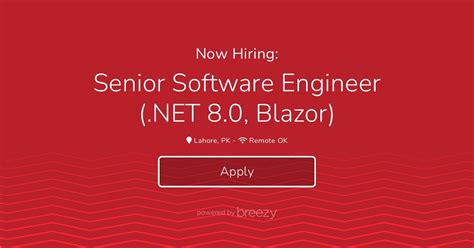 Senior Software Engineer Net 80 Blazor At Strategic Systems