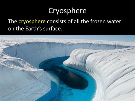 The Cryosphere Grade 10 Science Ppt Download