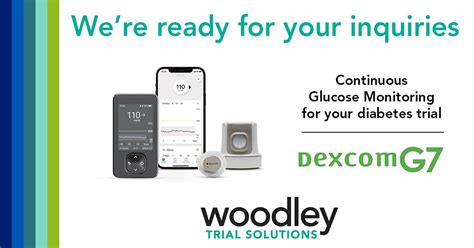 Woodley Trial Solutions Offers Dexcom Cgm Device For Clinical Trials
