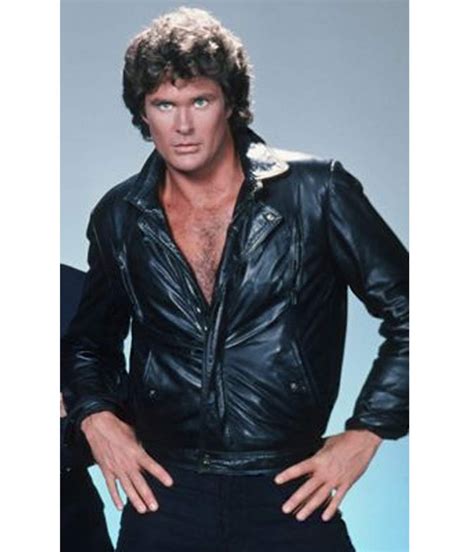 Knight Rider David Hasselhoff Michael Knight Leather 48 Off