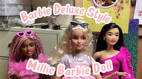 🎀 Barbie Deluxe Style Millie Barbie Doll Unboxing And Review Youtube