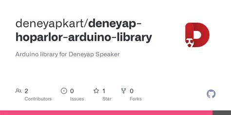Github Deneyapkartdeneyap Hoparlor Arduino Library Arduino Library