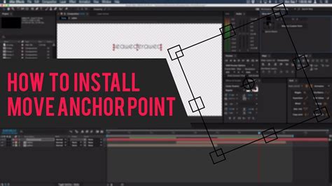 How To Install Move Anchor Point In After Effects Cc 2015 Youtube