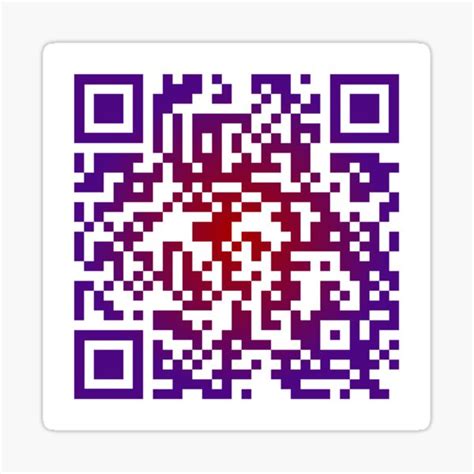 Sexy Sax Careless Whisper QR Code Sticker For Sale By DWaffleDesigns Redbubble