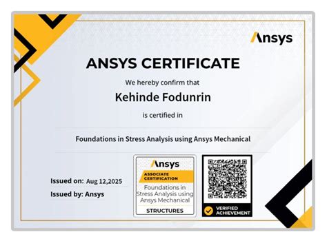 Im Thrilled To Share That I Have Successfully Passed The 𝗙𝗼𝘂𝗻𝗱𝗮𝘁𝗶𝗼𝗻𝘀 𝗶𝗻 𝗦𝘁𝗿𝗲𝘀𝘀 𝗔𝗻𝗮𝗹𝘆𝘀𝗶𝘀 𝘂𝘀𝗶𝗻𝗴