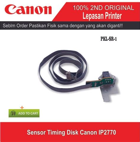 Et74 Pr Sr 4 Sensor Timing Disksensor Encoder Bulat Canon Ip2770