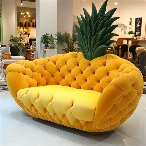 Idea Arts On Instagram Pineapple Shaped Sofa In 2025 Pineapple