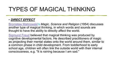Counterfactual Thinking And Magical Thinking In Social Psychology Ppt
