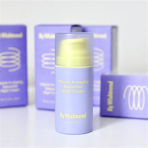 By Wishtrend Крем для лица ночной ретинол и бакучиол – Vitamin A-mazing ...