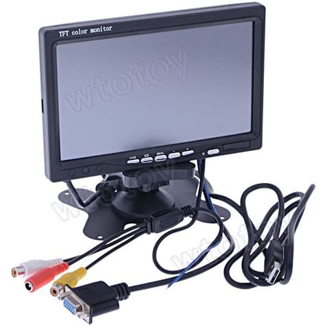 2019 7 Inch Touch Screen TFT LCD Monitor VGA AV Car For GPS PC From Wtotoy 82 41 DHgate Com