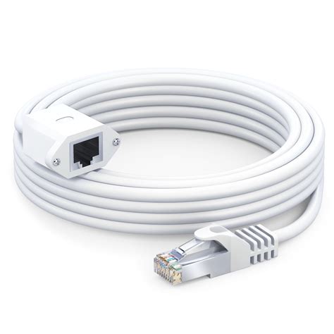 Ethernet Extension Cable Ft Cat Male To Female RJ Connector Internet Network LAN Patch