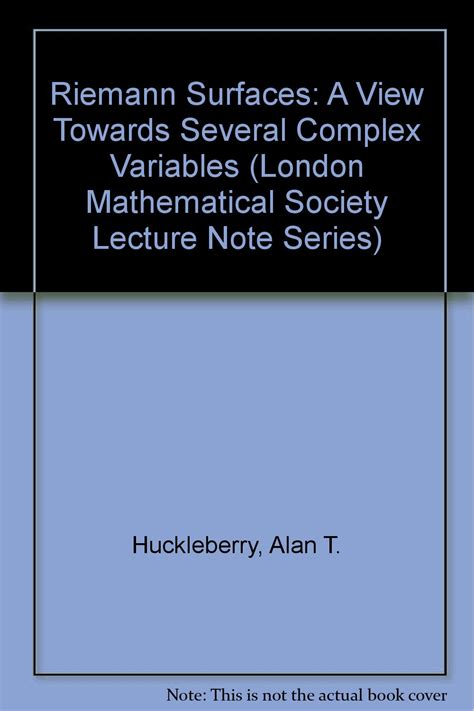riemann surfaces a view towards several complex variables