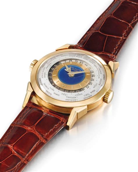 Patek Philippe An Exceptionally Rare And Highly Important 18k Gold Two