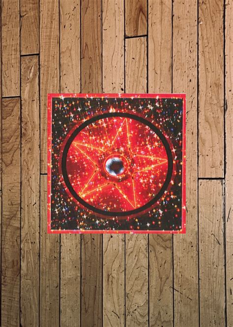 METALLIC STAR SQUARE STICKER Cain S Ballroom
