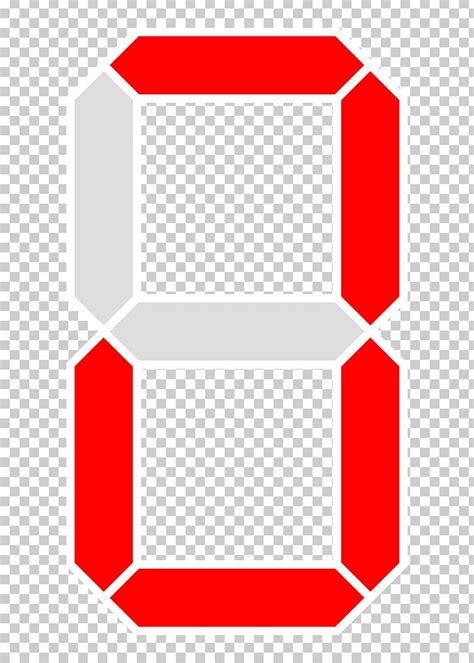 Seven Segment Display Character Representations Display Device Png
