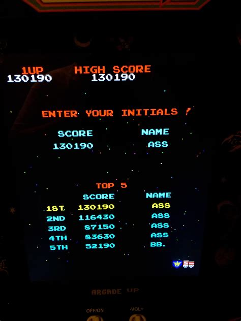 Wanted To Share My Latest Best In Terms Of Highscores R Galaga