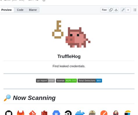 Trufflesecurity Trufflehog Repository Showcase