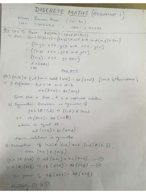 Dm Assignment 1 Pdf