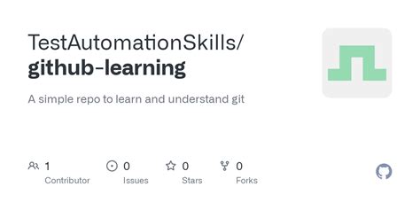 GitHub TestAutomationSkills Github Learning A Simple Repo To Learn And Understand Git