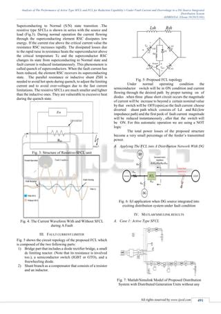 Analysis of the Performance of Active Type SFCL and FCL for Reduction CapabilityÃââs Under