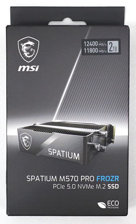 Msi Spatium M570 Pro Frozr 2 Tb Review Pictures And Components Techpowerup