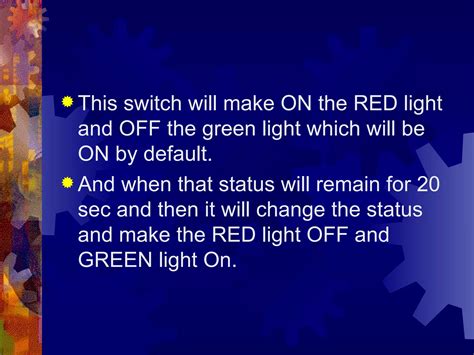 Traffic Lights Controller Ppt