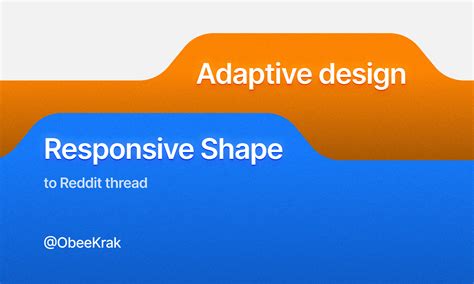 Adaptive Custom Shape Figma