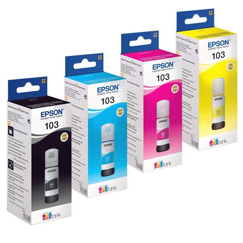 Printer Ink 103 Ecotank Epson 65ml - Biroja Preču Tirdzniecība Ūpis