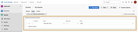How To Create Query In Azure Devops