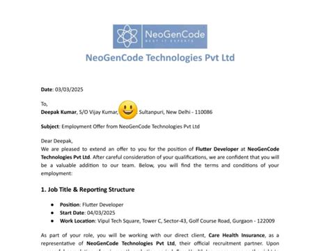 Newbeginnings Flutterdeveloper Neogentechnology Carehealthinsurance