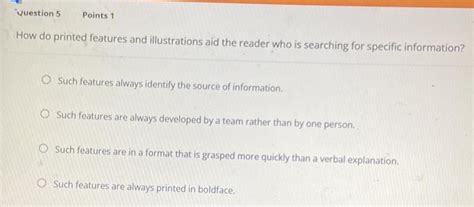 [answered] question 5 points 1 how do printed fe anatomy and