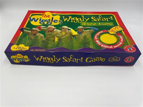 The Wiggles Wiggly Safari Board Game Brand New Sealed 2003 Disney