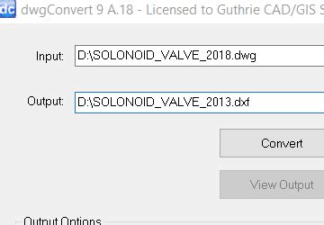 DwgConvert Web Tutorials How To Video And Step By Step Guide Guthrie CAD GIS Software