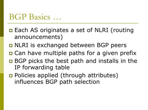 Ppt Bgp Protocol And Configuration Powerpoint Presentation Free