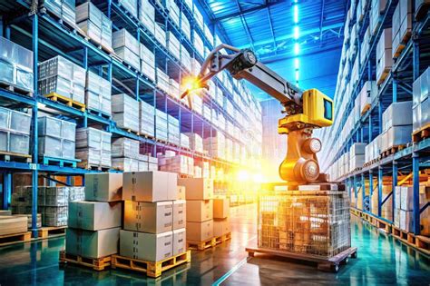 Future Of Warehousing Automated Robots Streamline Logistics And Boost Efficiency In The Modern